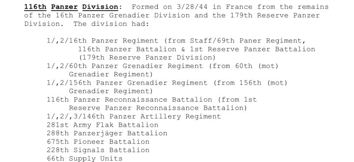 Windhund Vor! The 116th Panzer Division Project – Iron Dice Gaming